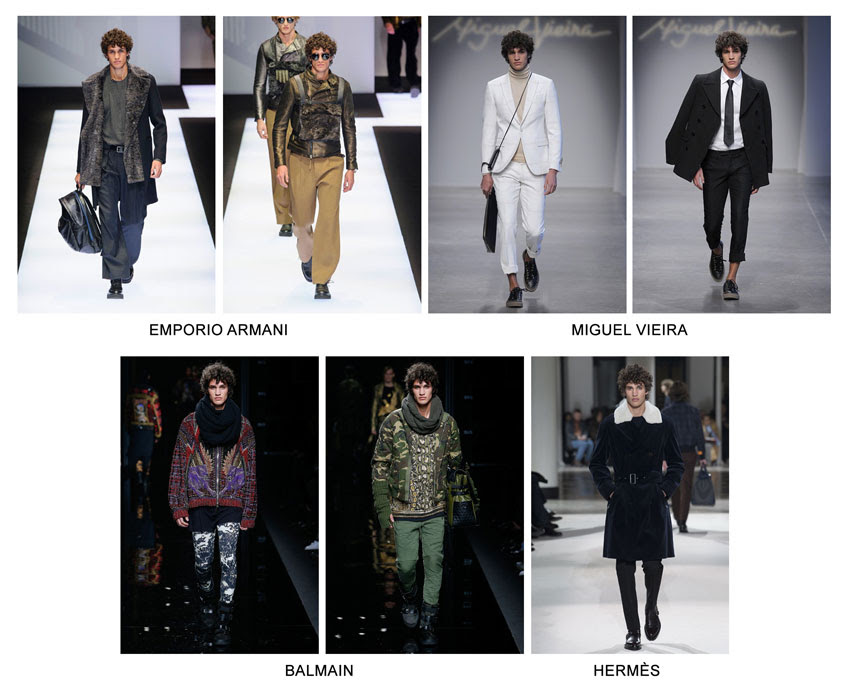 Um modelo português em destaque em Milão e Paris