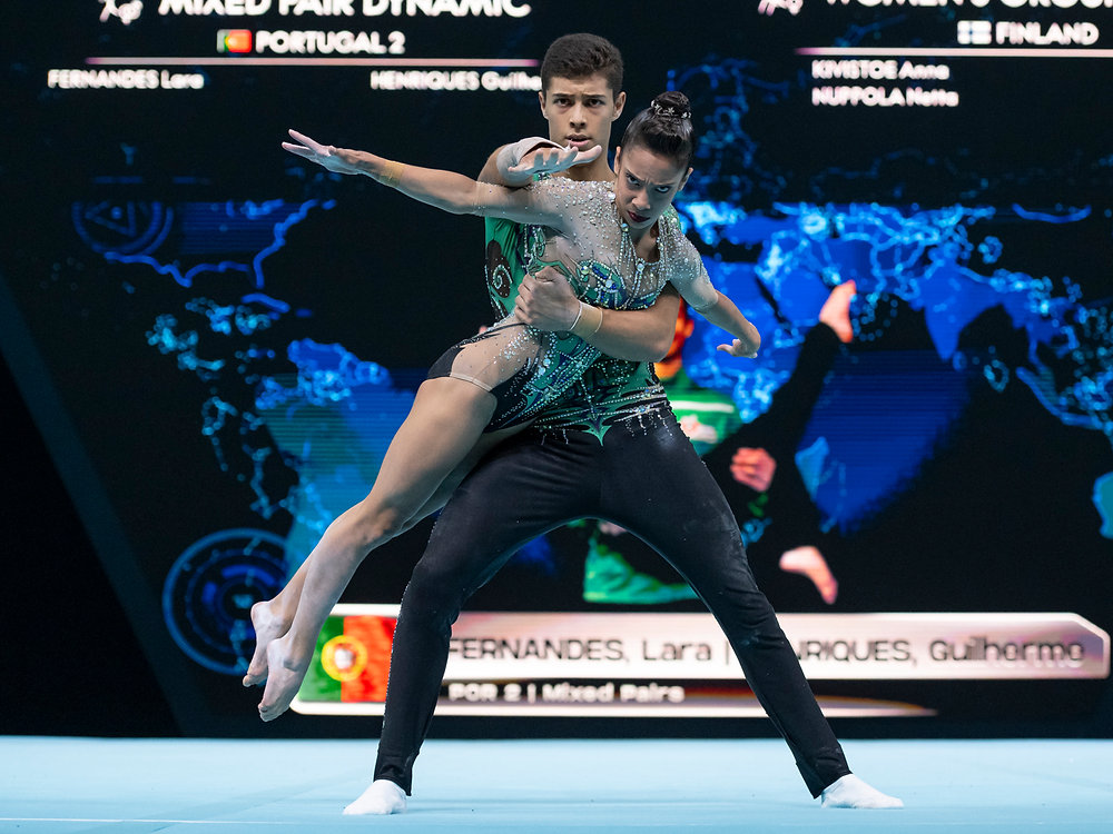 Ginastas portugueses arrecadam duas medalhas de ouro em Aalen